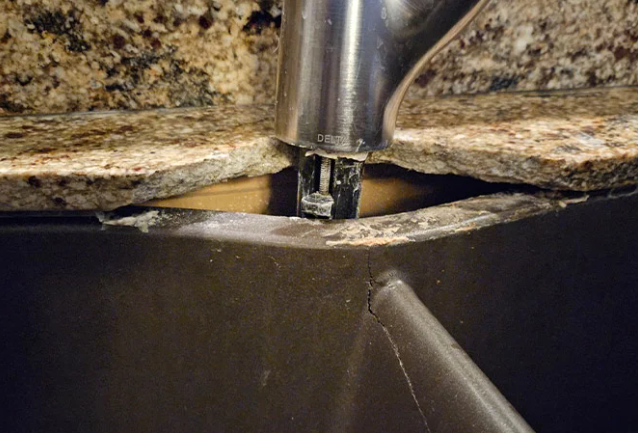 Broken Granite Expertly Repaired | Scottsdale Stonework & Tiling Services