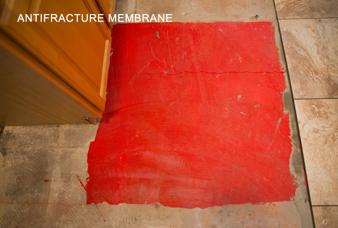 Ceramic Tile Floor Installation