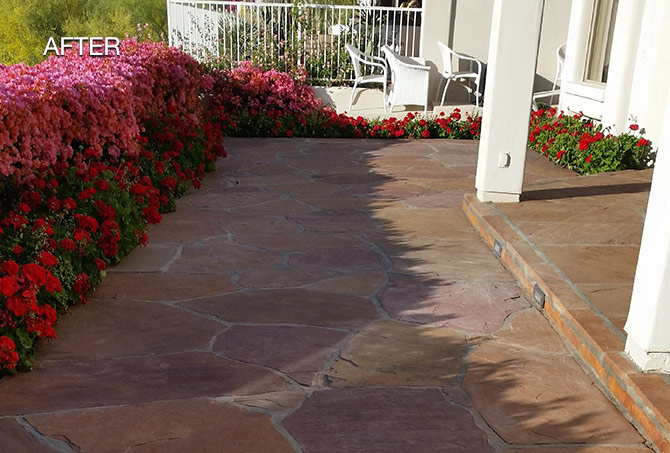 Exterior Flagstone Enhanced