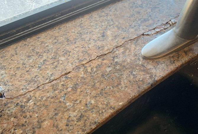 Granite Repair After Moisture Damage | Beyond Stone Solutions