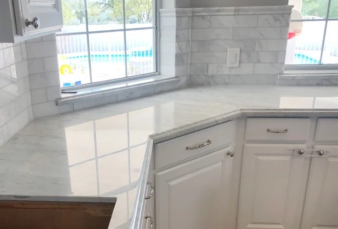 Marble Kitchen Anti-Etch Protection | Phoenix Tiling Professionals