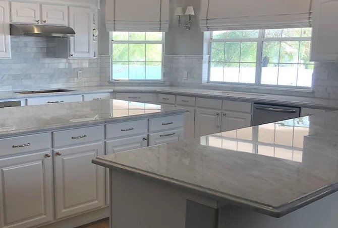 Marble Kitchen Anti-Etch Protection | Phoenix Tiling Professionals
