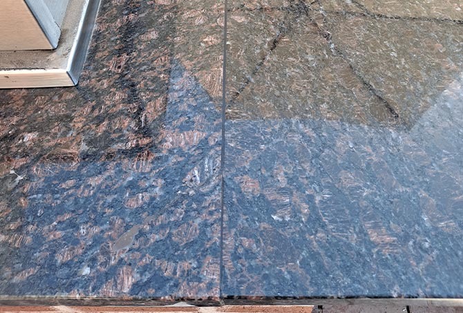 Phoenix Outdoor Bar Granite Repaired | Beyond Stone Solutions