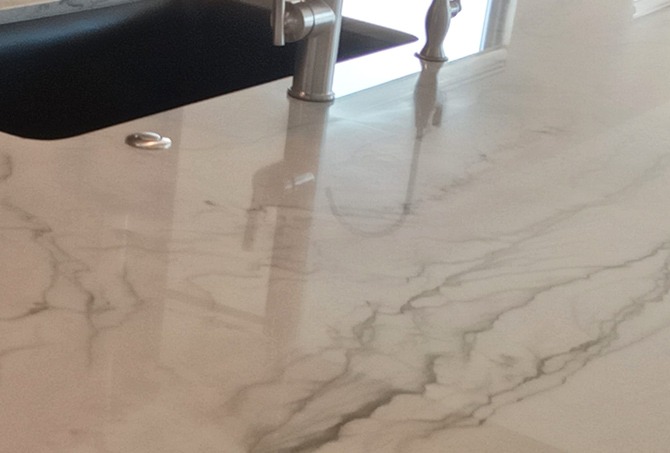 Quartzite Restored After Installers Damage | Beyond Stone Solutions