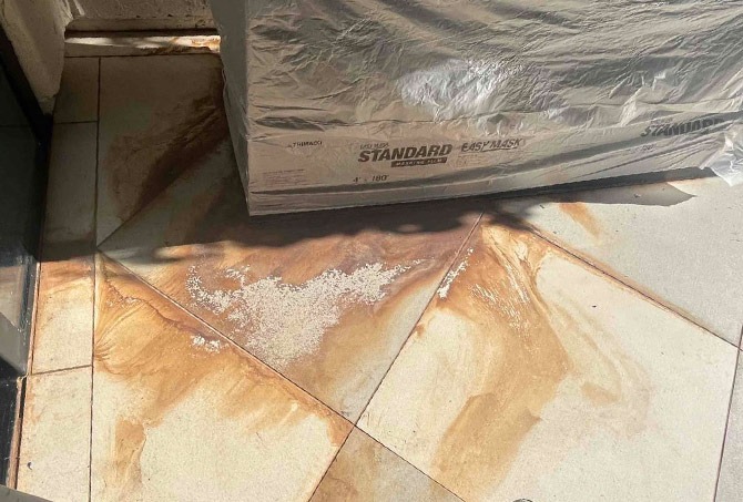 Tile Rust Stain Removal | Scottsdale Stonework & Tiling Services