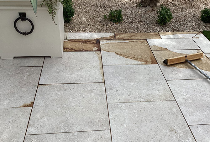 Tough Rust Stain Removed