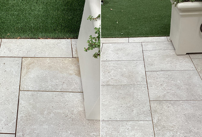 Tough Rust Stain Removed | Scottsdale Stonework & Tiling Services